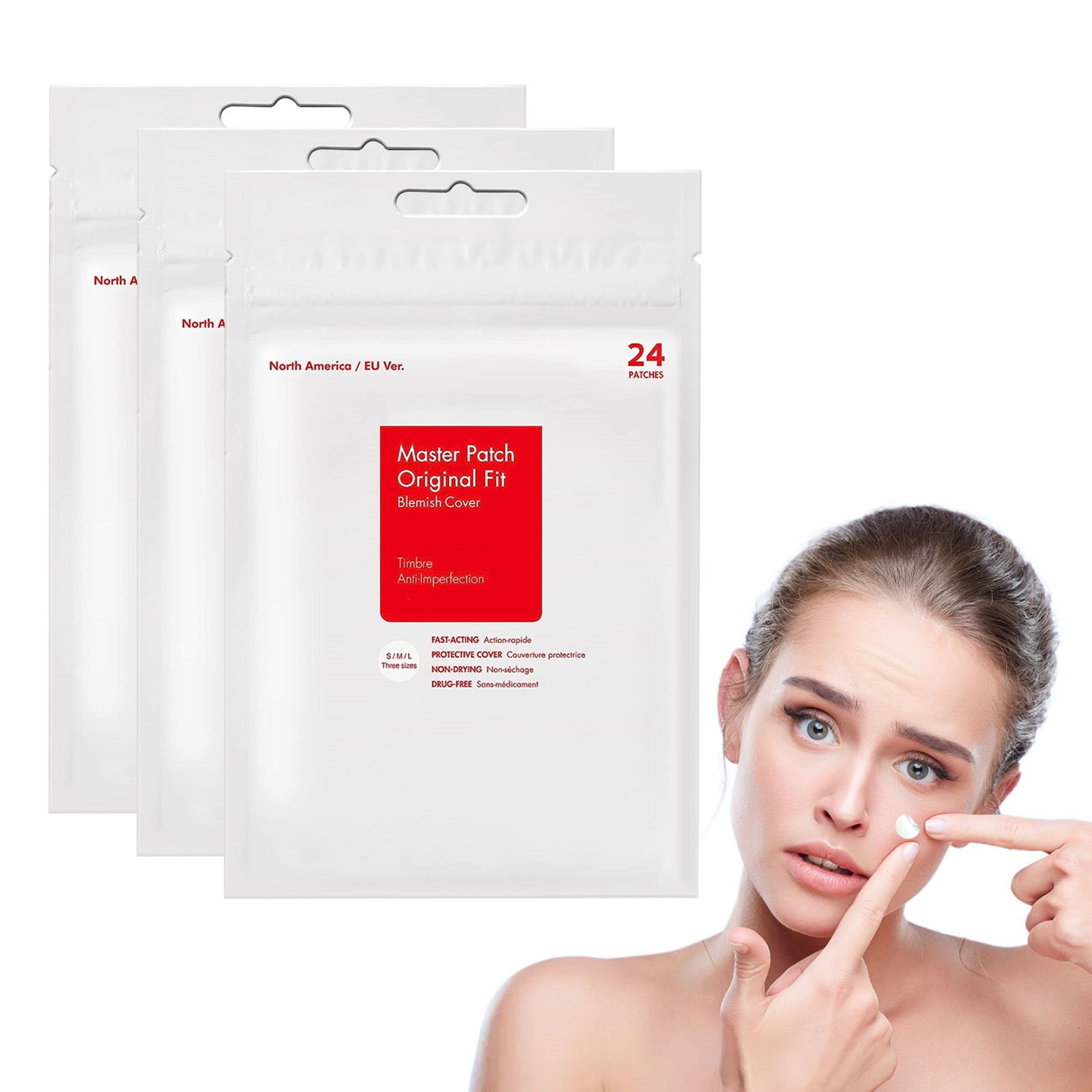 Walmart 2025 Clearance 72pcs Pimple Patch Hydrocolloid The Orginal For ...