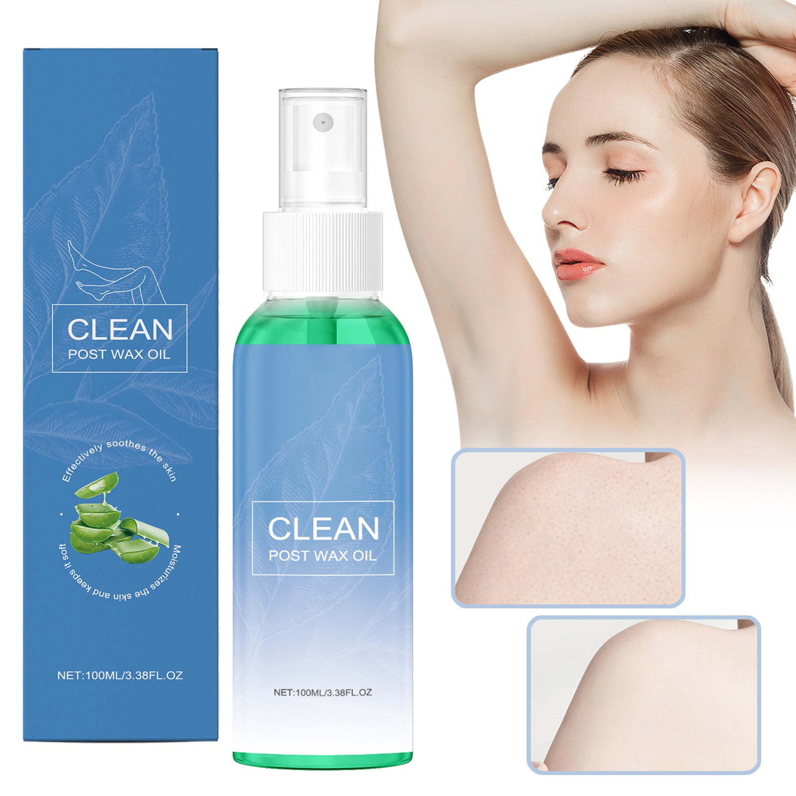 Walmart 2025 Clearance Before And After Hair Removal Spray Gently ...