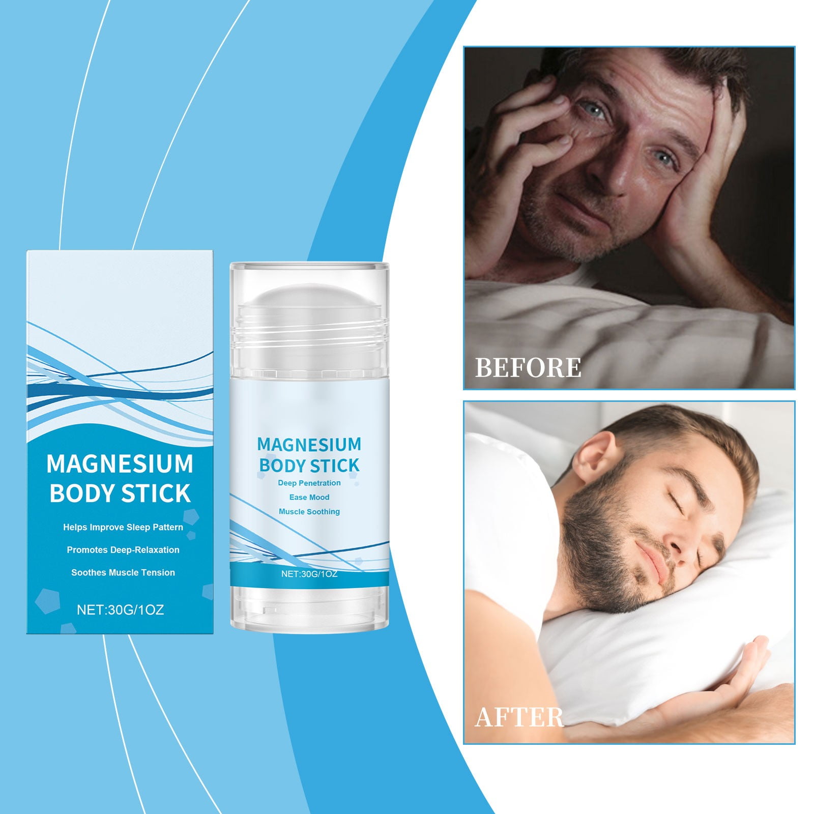 Walmart 2025 Clearance Body Stick Skin Quick Soothing Joint Improving ...