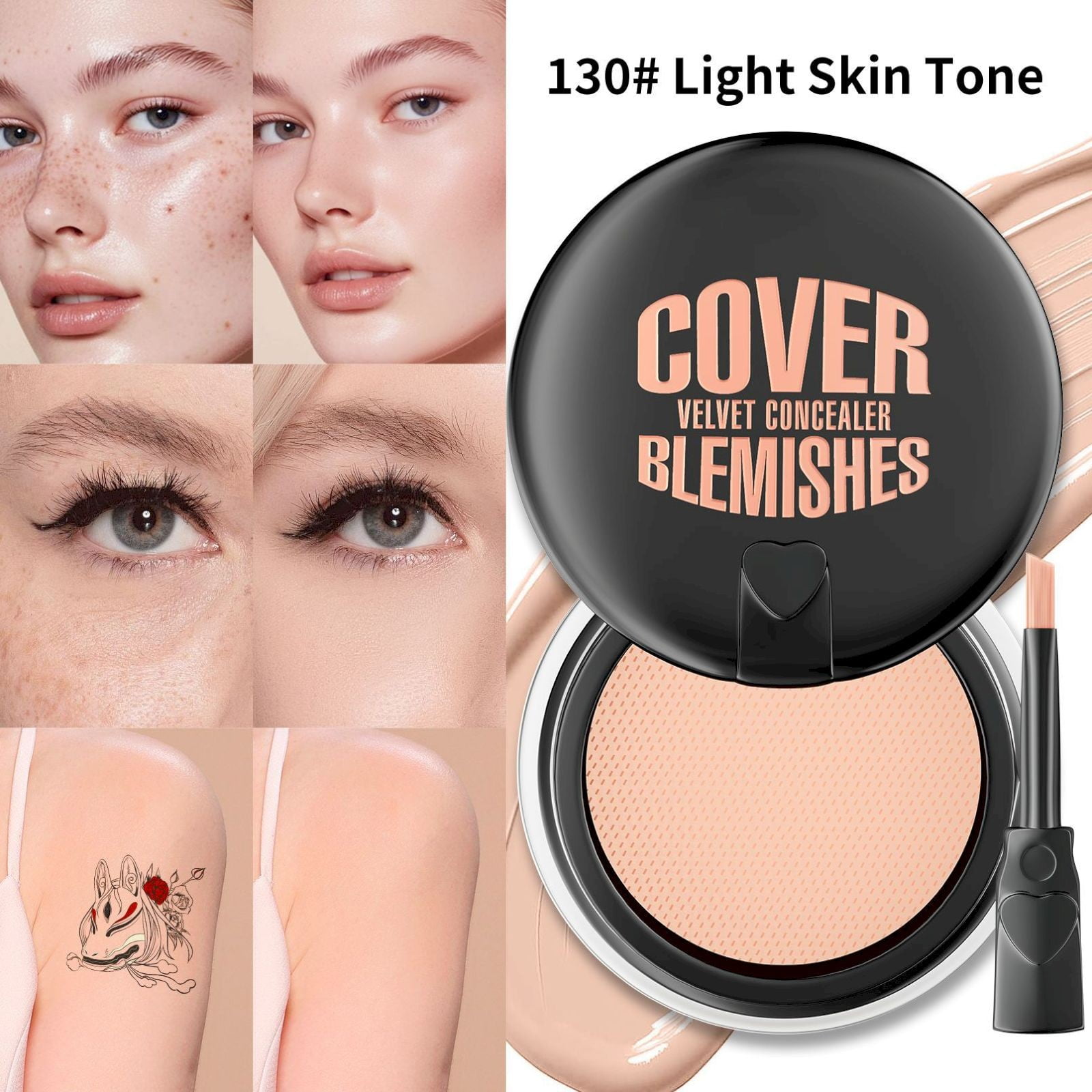 Walmart 2025 Clearance Concealer Natural Color Correcting Concealer For ...