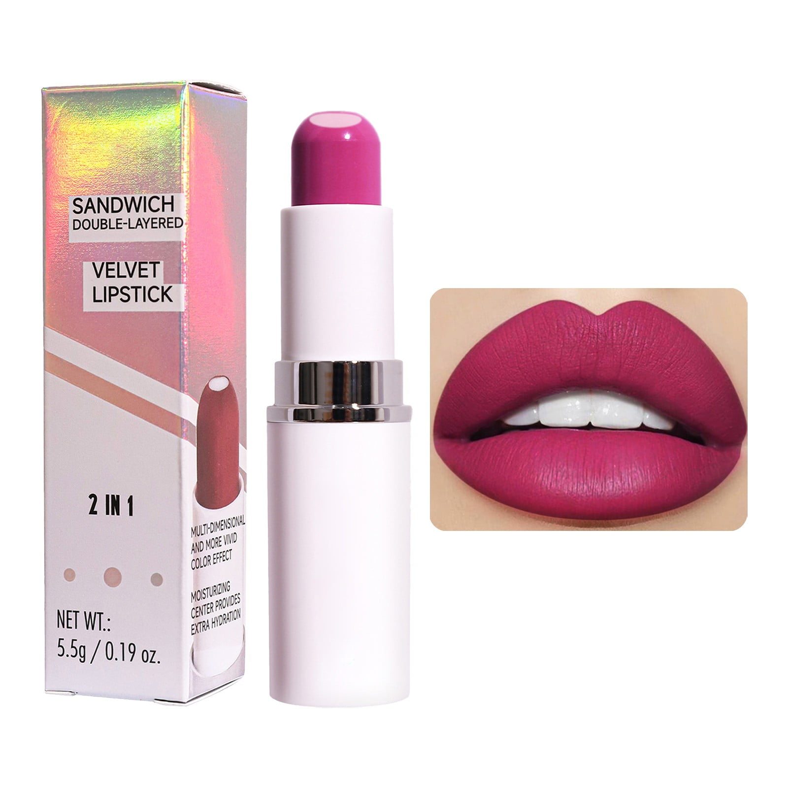 Walmart 2025 Clearance Erinde Tinted Lip Balm + Velvet Lipstick ...