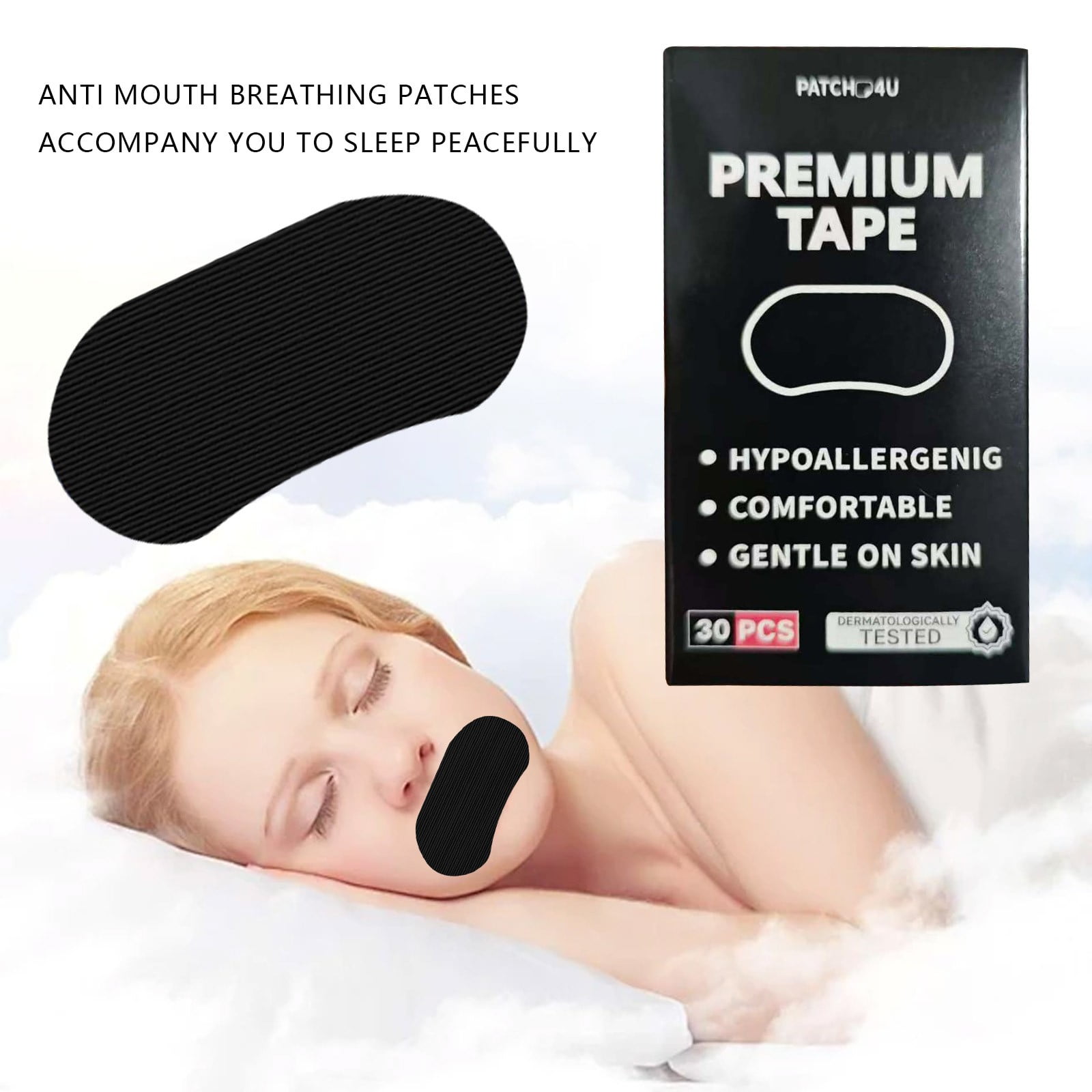 Walmart 2025 Clearance " Grade Anti Mouth Sticker" Children And Adults Anti Snoring Sticker Anti ...