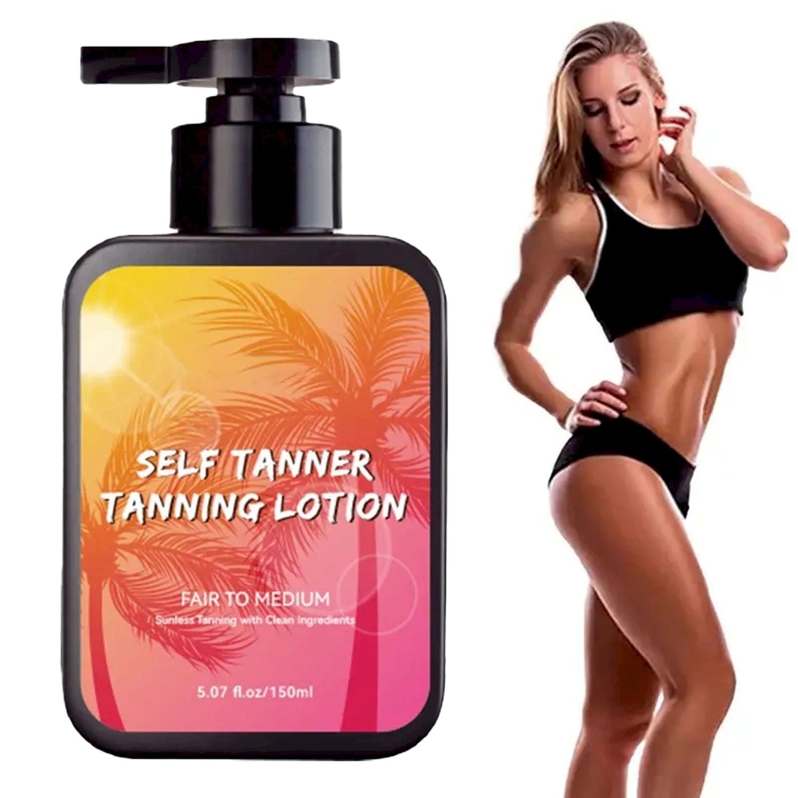 Walmart 2025 Clearance Tanning Lotion Hydrating Self Tanning For & Body Sunless Tanner， Tan ...