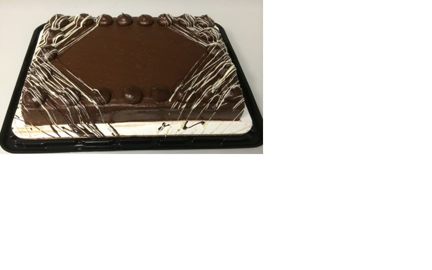 Walmart Bakery 1/4 Sheet Triple Chocolate Cake - Walmart.com