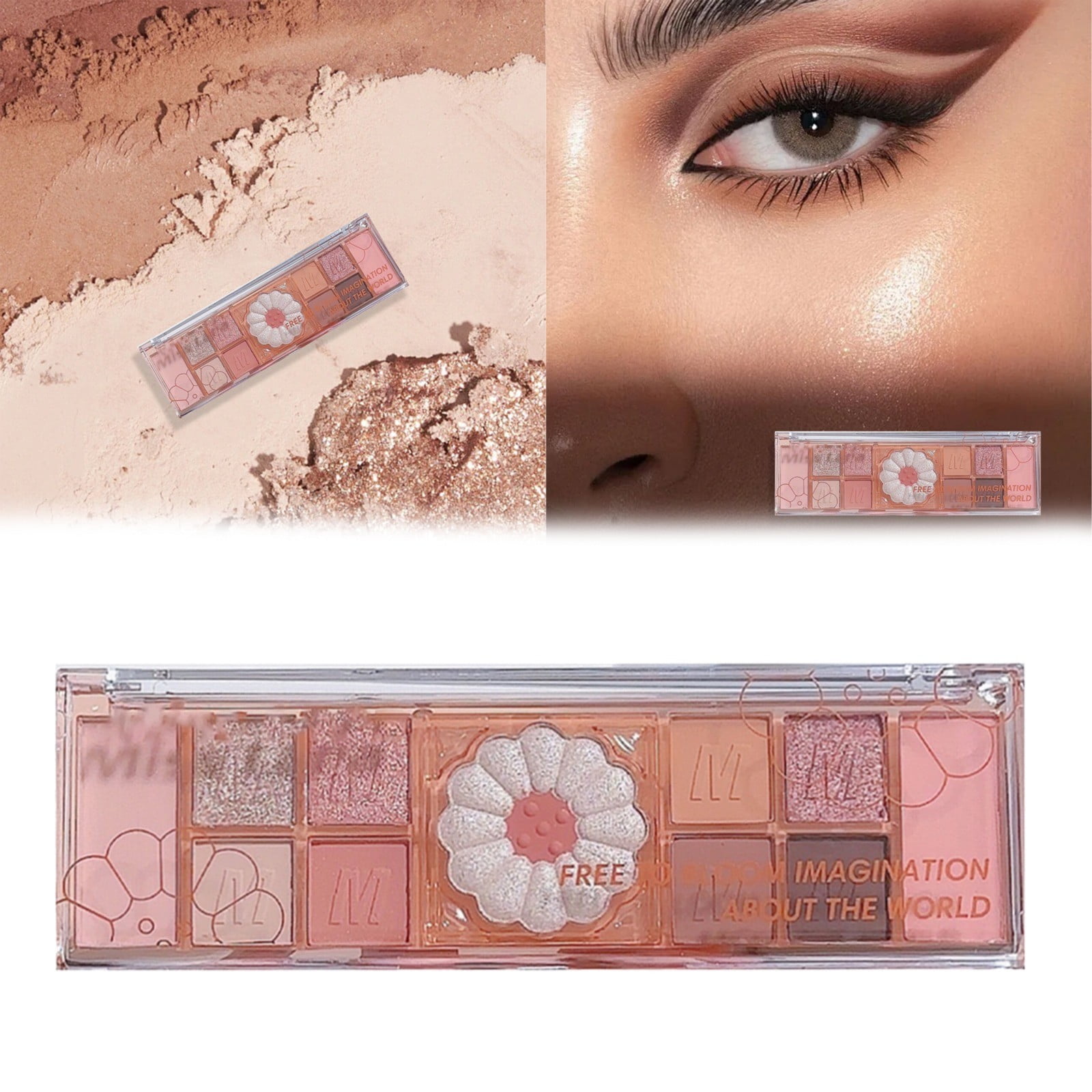 Walmart Clearance Eyeshadow,Flower Eye Shadow Plate Pearlescent Not ...