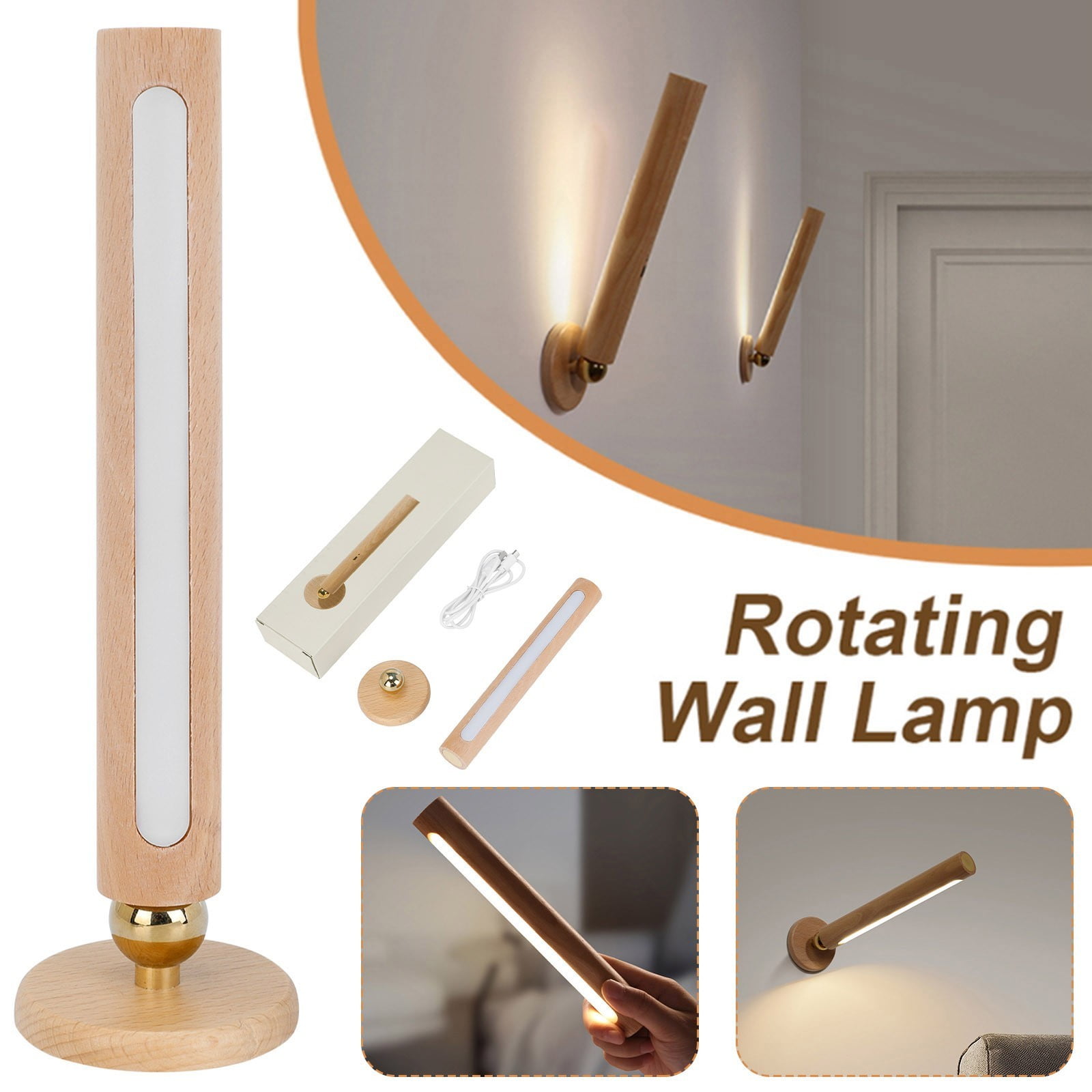 Walmart Clearance LED light,Wall Detachable 360° Light And Rechargeable ...