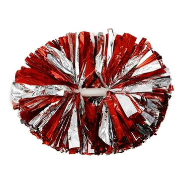 Chassé Youth Cheerleading Pom Pom- Classic 2-Color Cheer Pom with Dowel ...