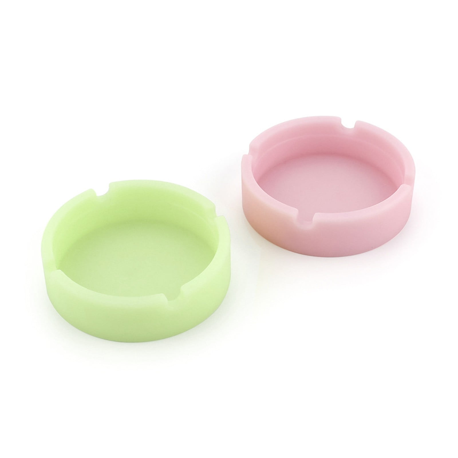 Walmart Deals 1x Ashtray Luminous Silicone Rubber High Temperature