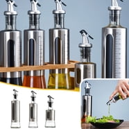10 Pcs Bottle Pourers Olive Oil Spout Stainless Steel Leakproof Oil ...