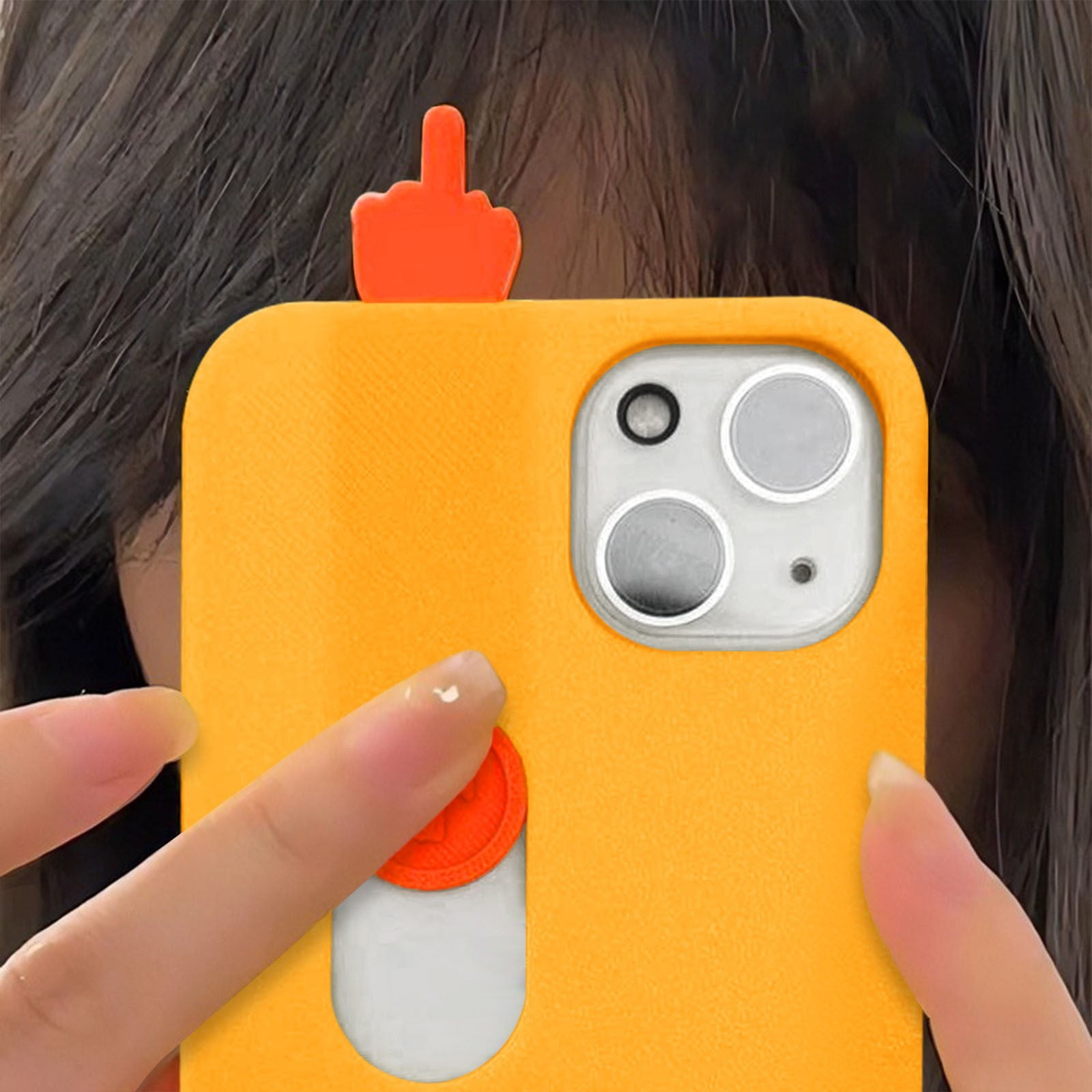 Walmart Deals 3D Printed Middle Sliding Finger Sliding Phone Case Funny ...