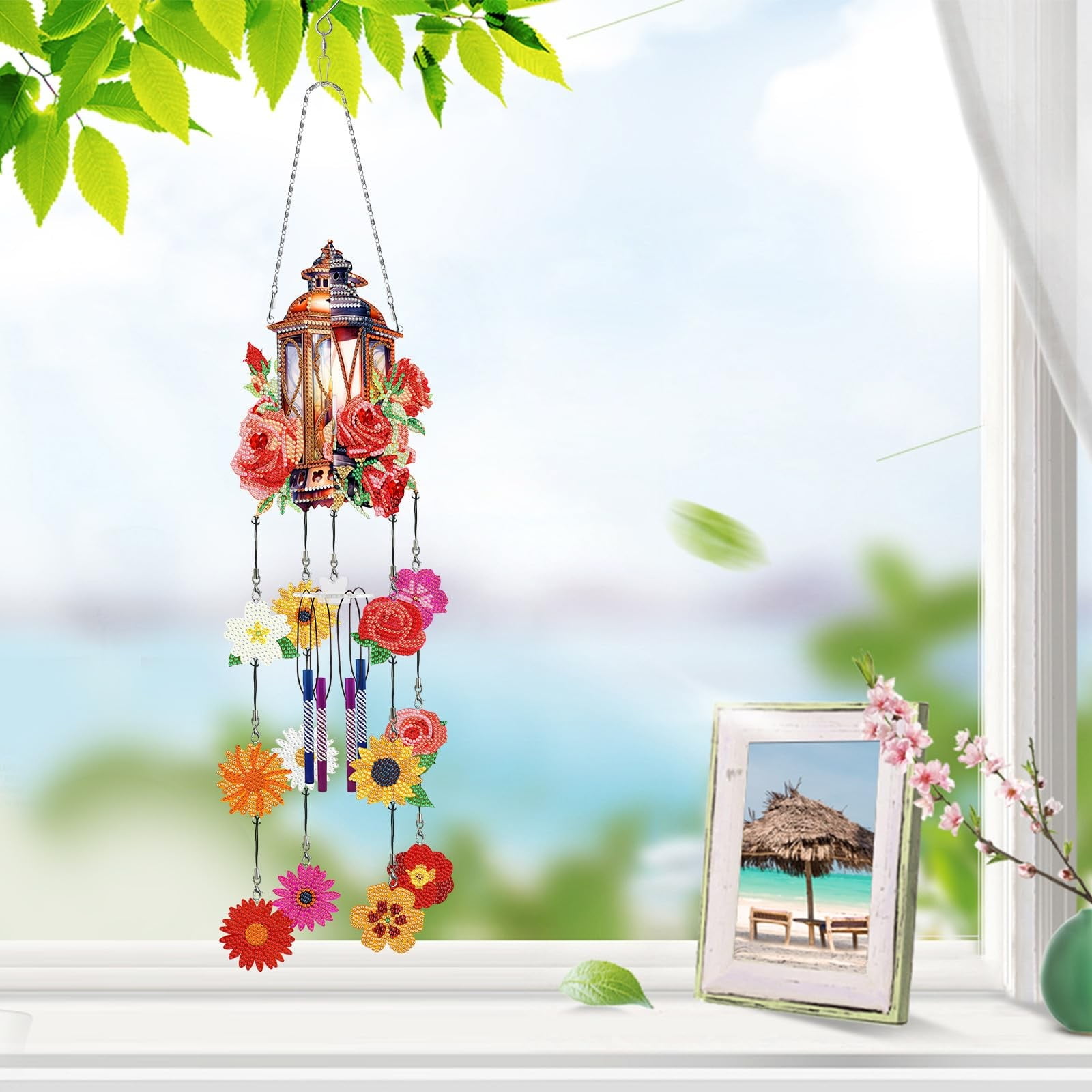 Walmart Deals Wind Chimes,DIY Dotted Diamond Art Painting Wind Chime ...