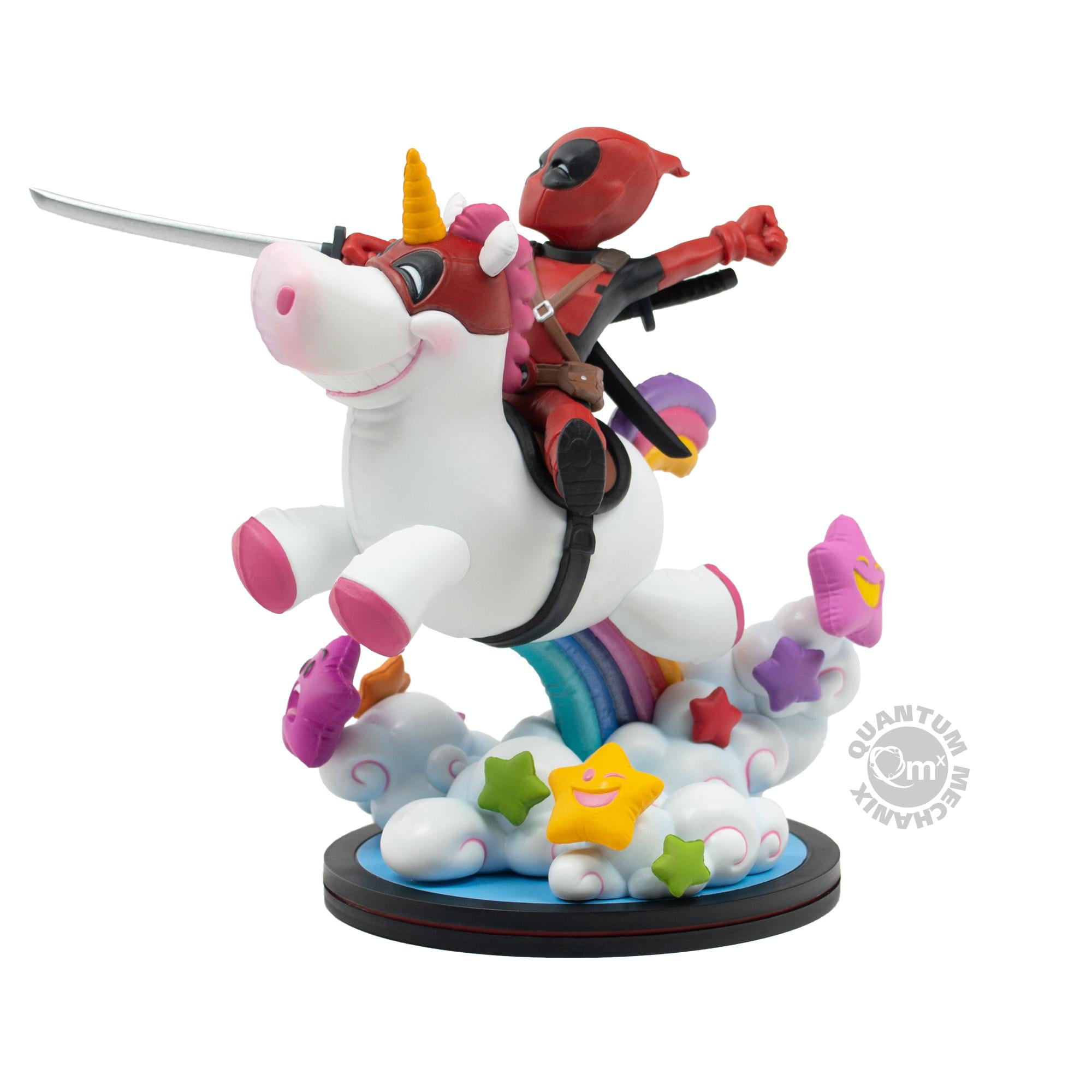 Walmart Exclusive Deadpool x Unicorn QMx 4 inch Everstone Q-fig Max ...
