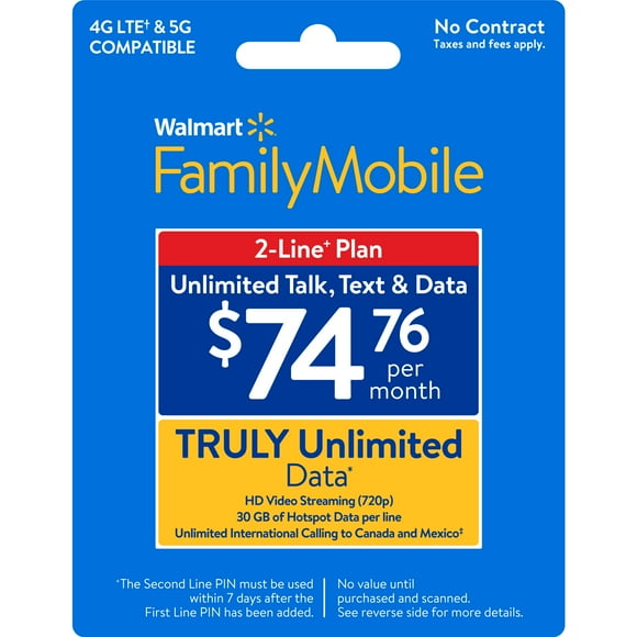 Walmart Family Mobile Phones & Plans in Shop by Carrier - Walmart.com