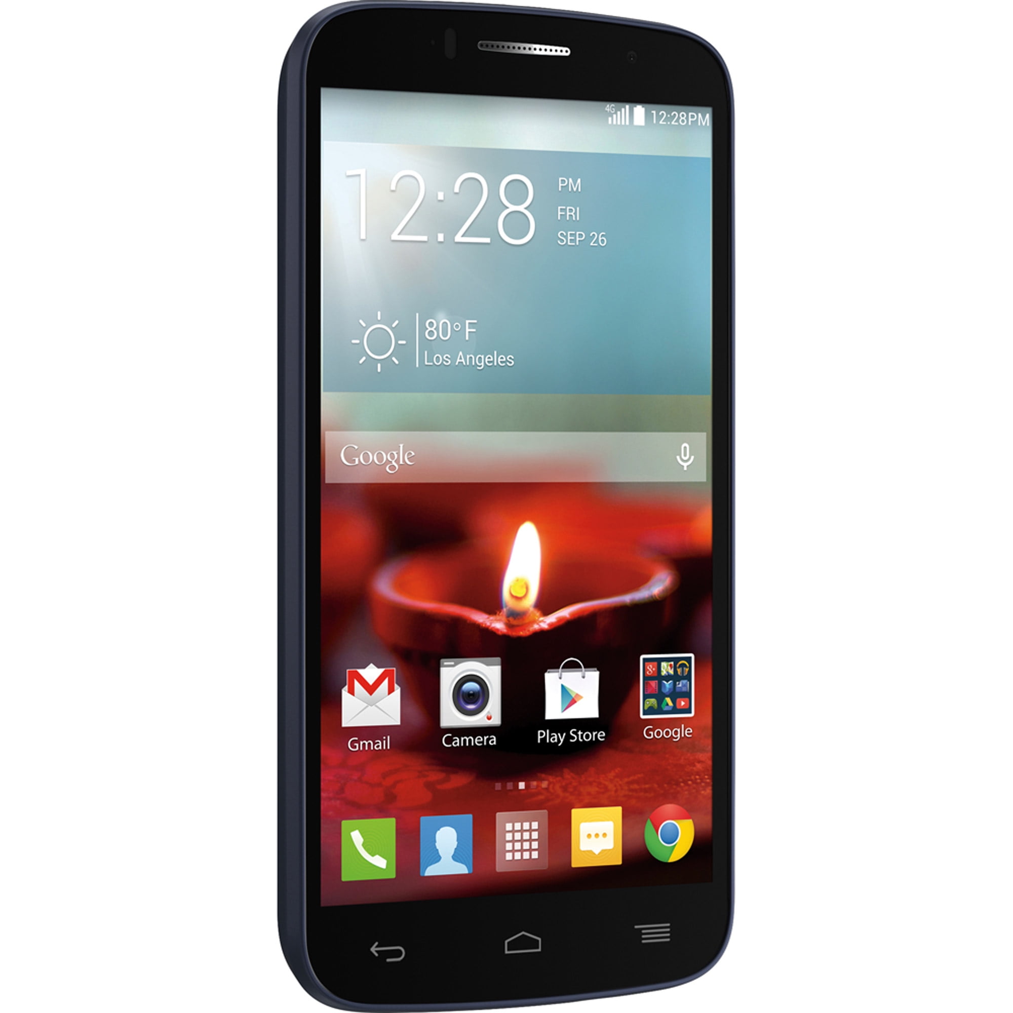 Walmart Family Mobile Alcatel Fierce 2 Smartphone, Navy - Walmart.com Walmart Family Mobile Alcatel Fierce 2 Smartphone, Navy - Walmart.com