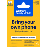 Walmart Family Mobile Bring Your Own Phone Mini Sim Kit (No Airtime ...