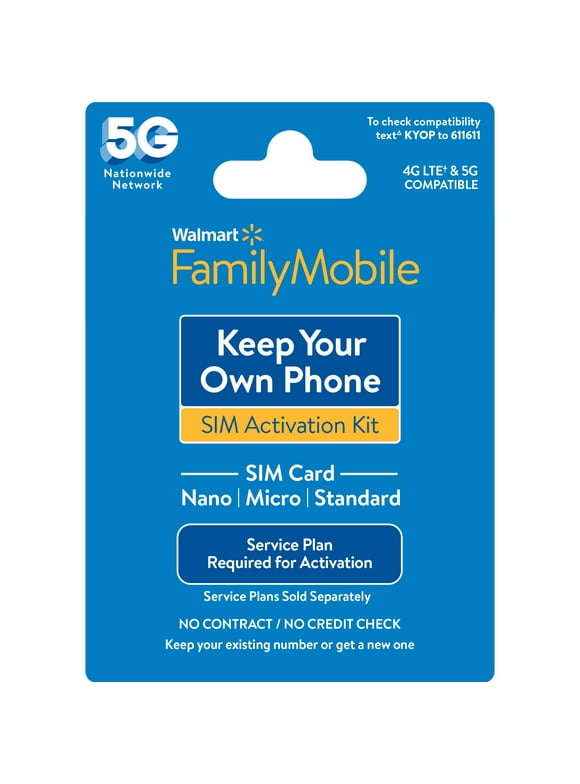 SIM Cards in Cell Phones - Walmart.com