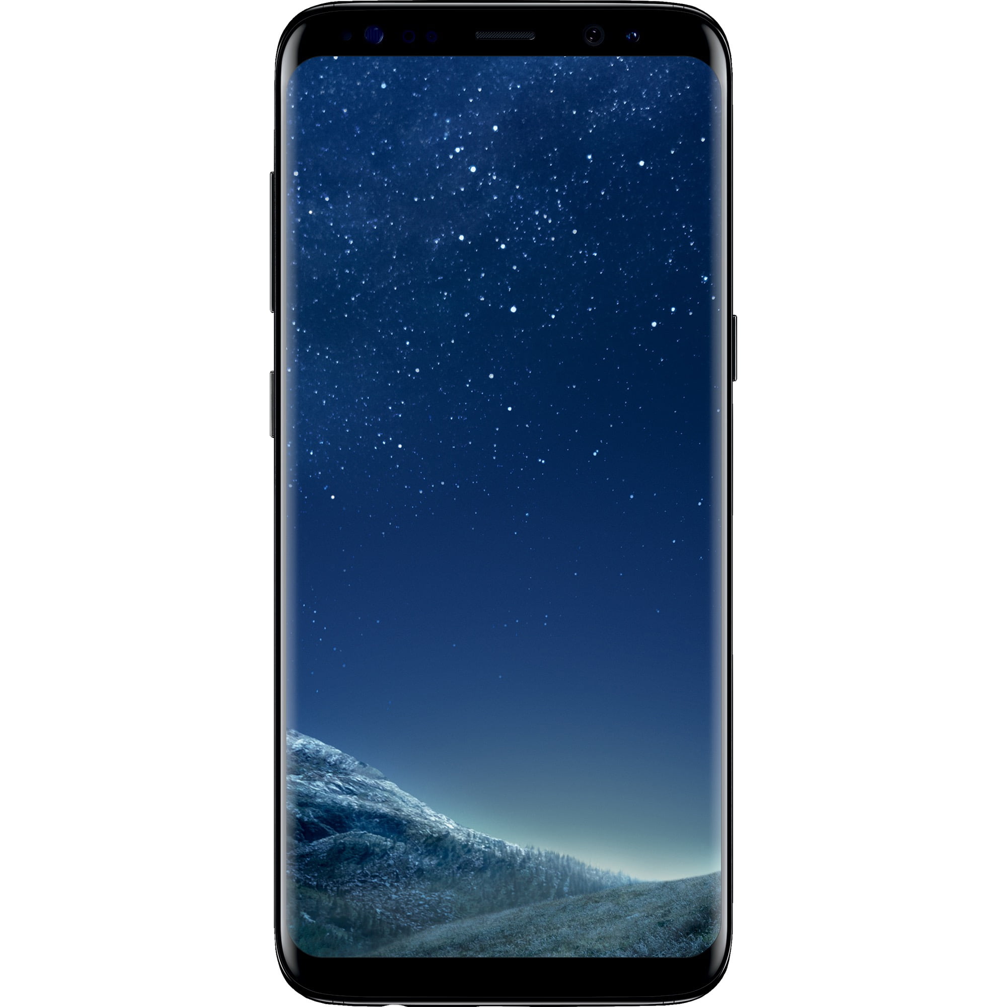 Walmart Family Mobile SAMSUNG Galaxy S8, 64GB Black - Prepaid ...