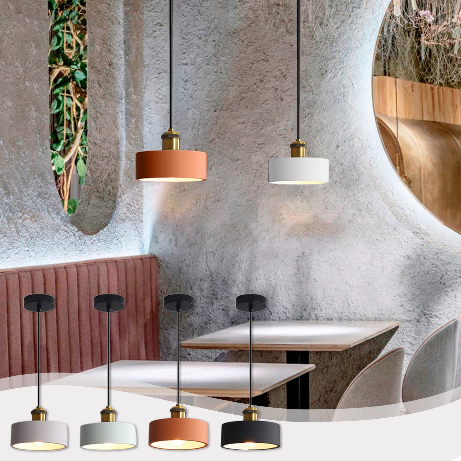 Walmart Favorites, Modern Iron Pendant Light, Dining Room Bar Desk Lamp ...