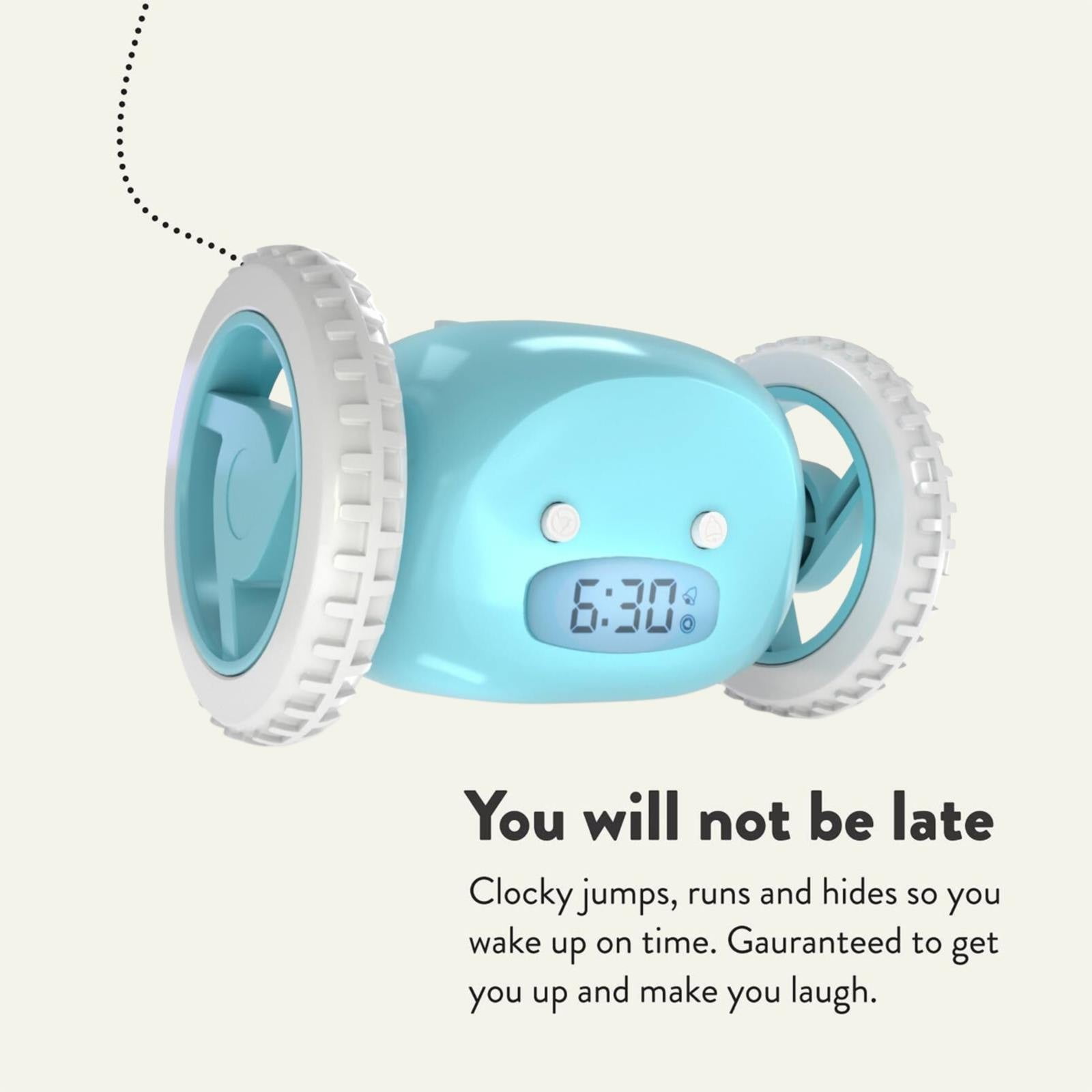 Walmart Labor Day 2024Clock,Alarm Clock On Wheels Extra Loud For Heavy ...