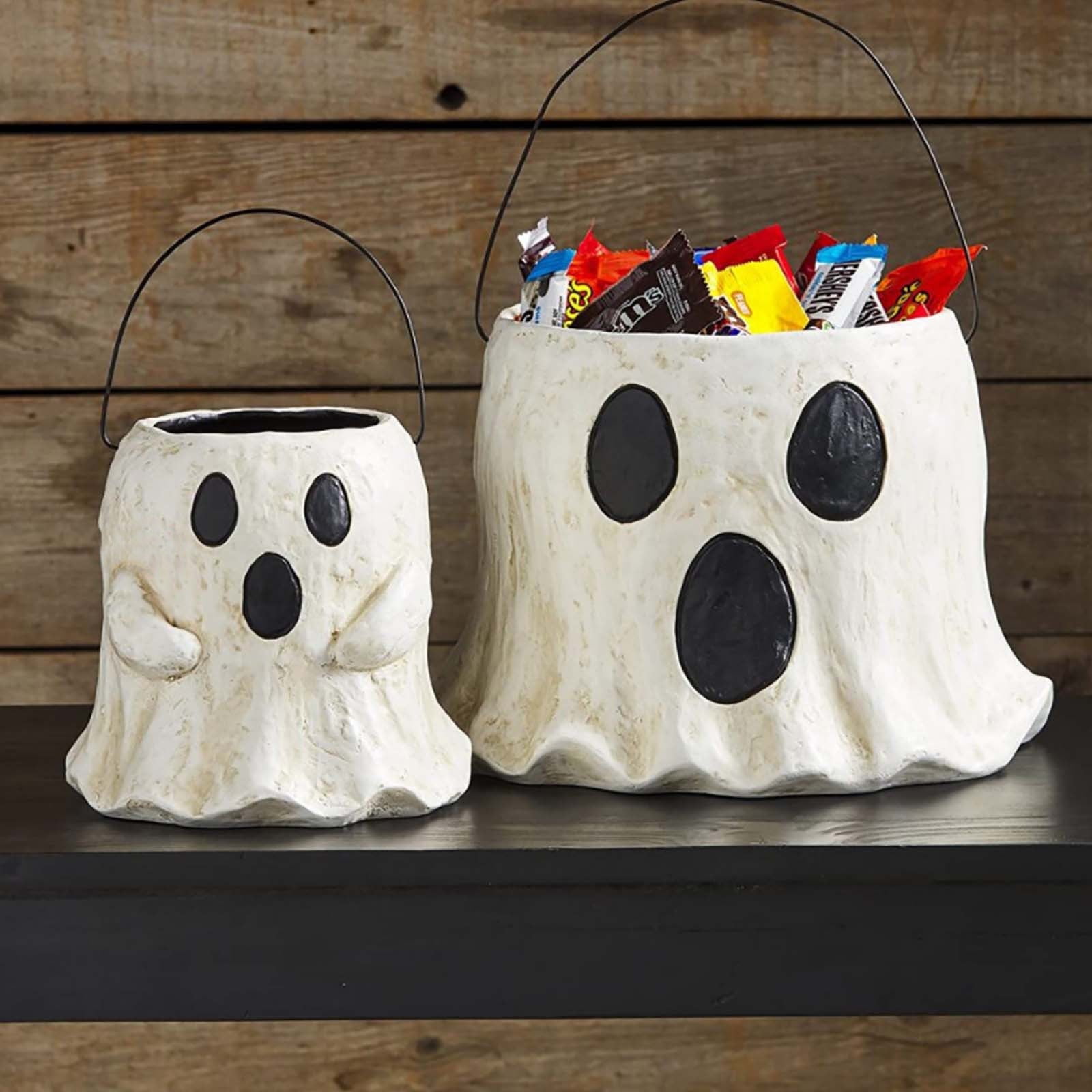 Halloween Clearance 2024!Desktop Ornament,Cutest Bucket Planter Buckets ...