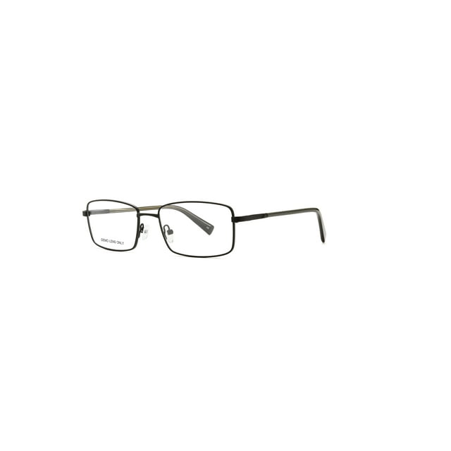 Walmart Men's Eyeglasses, MK09862, Black, 55-18-140, with Case - Walmart.com