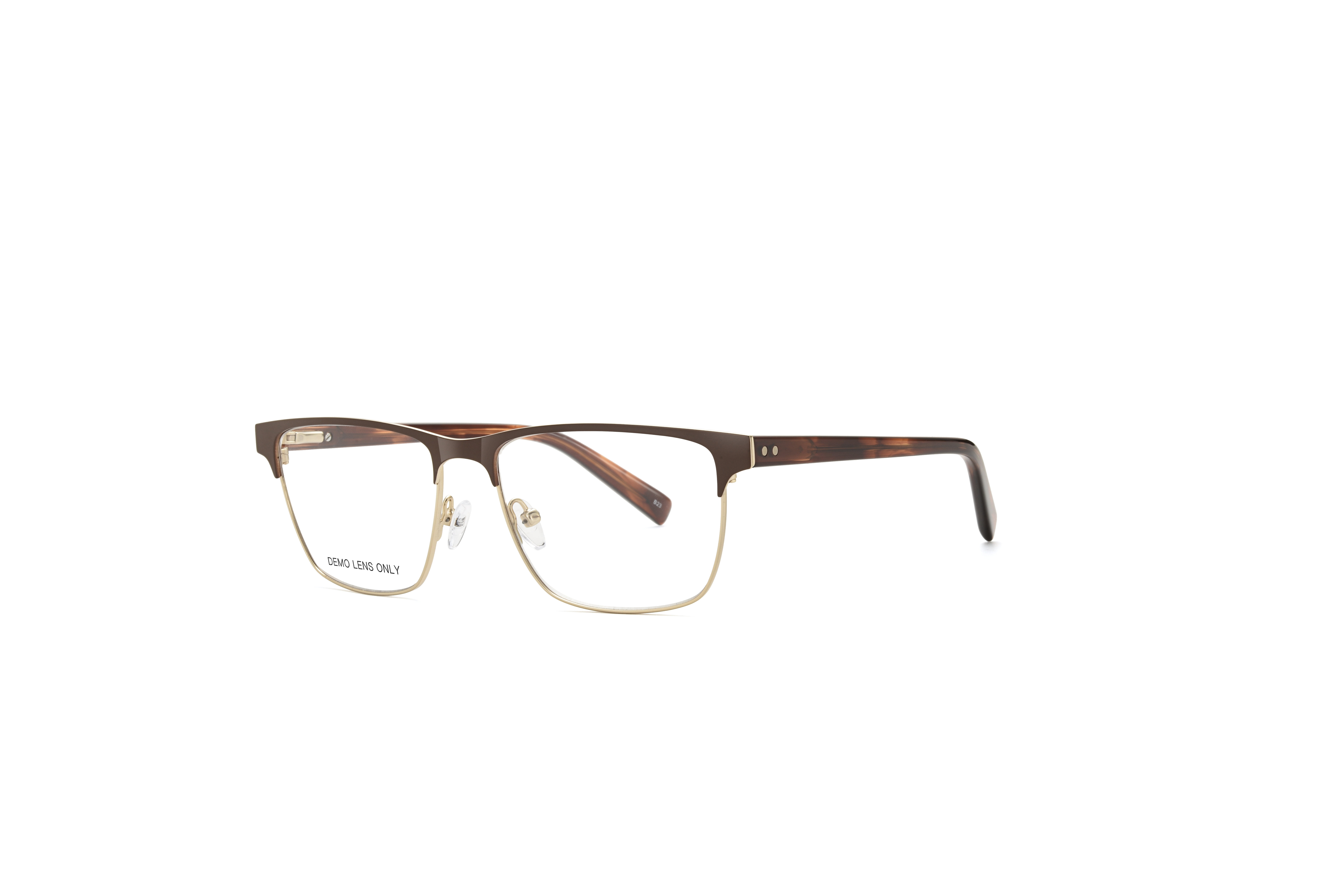 Walmart Men's Eyeglasses, MK10411, Brown, 54-16-145, with Case HSA/FSA ...
