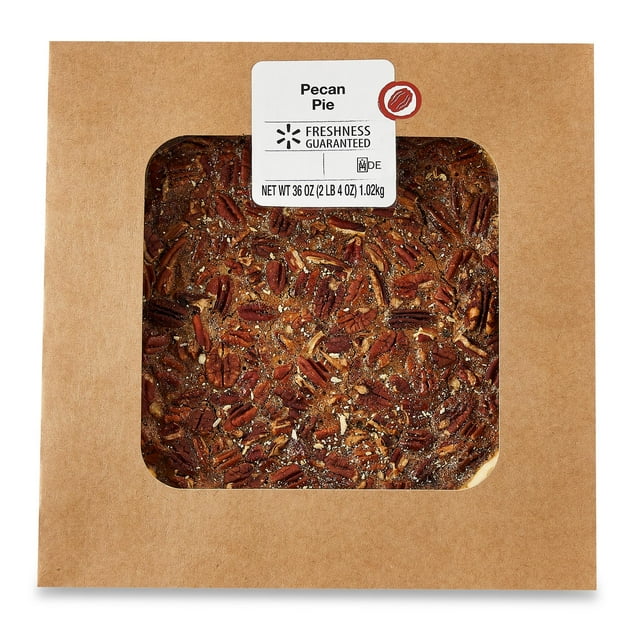 Walmart Open Face Pie 10" Pre-Baked Pecan 36oz - Walmart.com