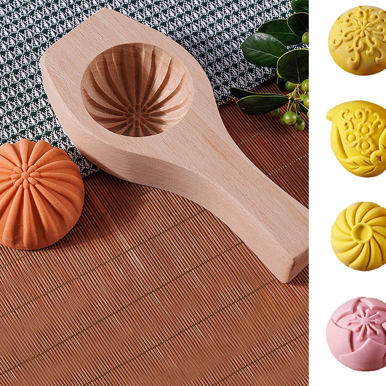 Walmart Outlet! Aminojy Solid Wood Steamed Bread Mold, Diy Steamed Bun ...