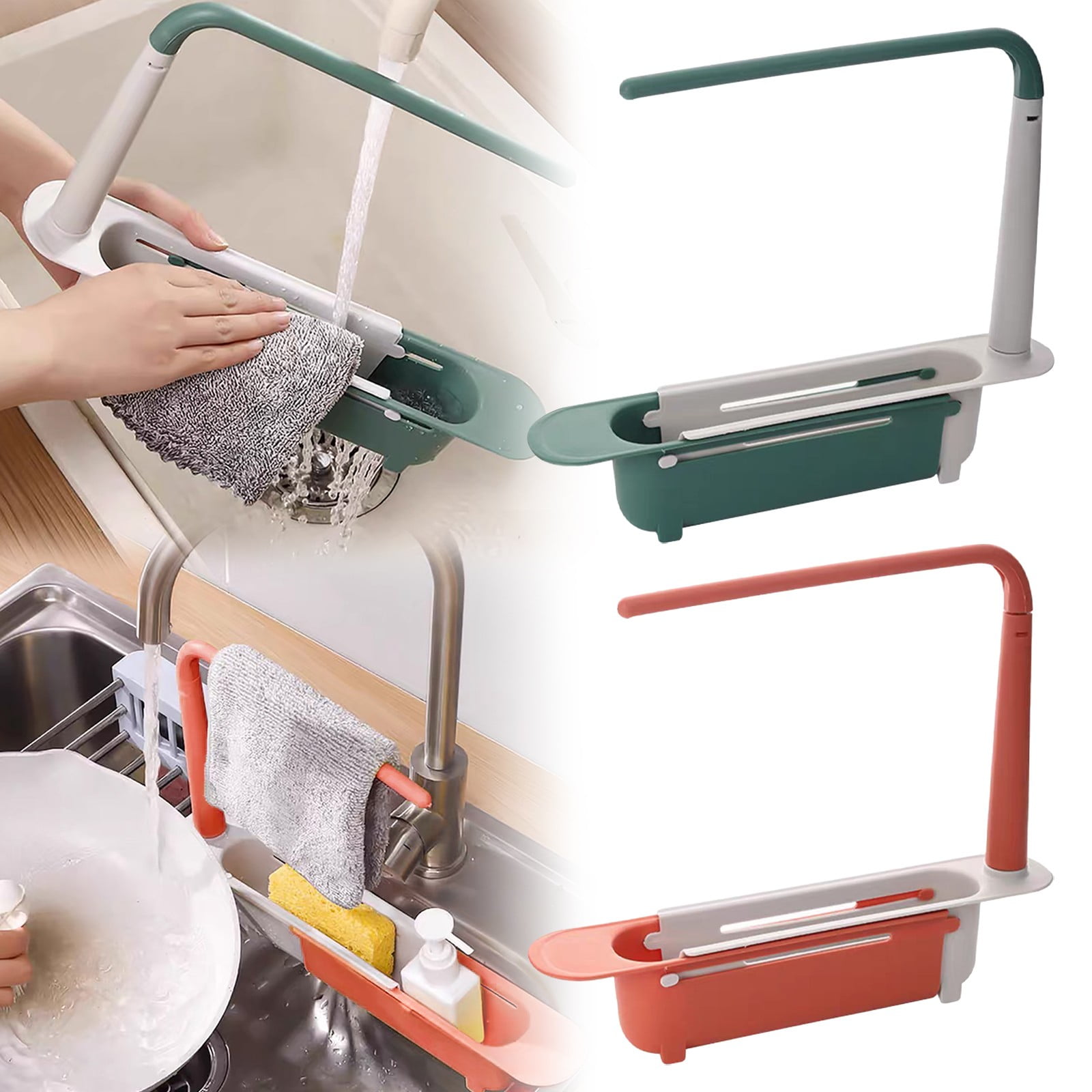 Walmart Pallets! Aminojy Updated Telescopic Sink Storage Rack ...