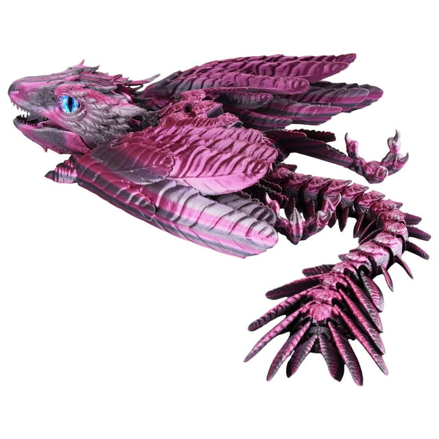 Walmart Savings, Chrismas Gift 1*3D Printed Dragon 3D Printed Pterosaur ...