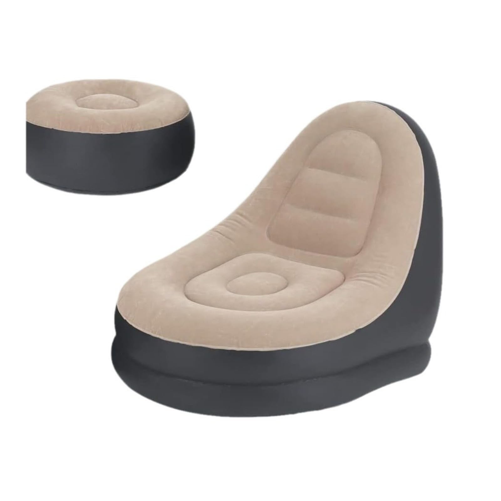 Walmart Snap Up Myvepuop Portable Inflatable Lazy Chair Flocking ...