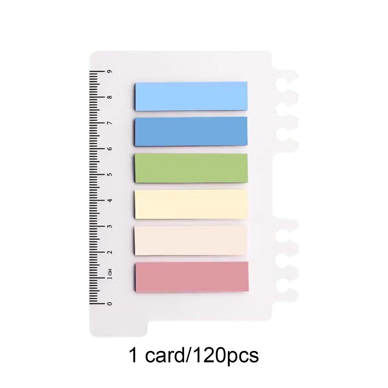 Walmart+Summer Deal！ Yxwen 6-Color Bookmark*1 Plastic Bookmark Labels ...