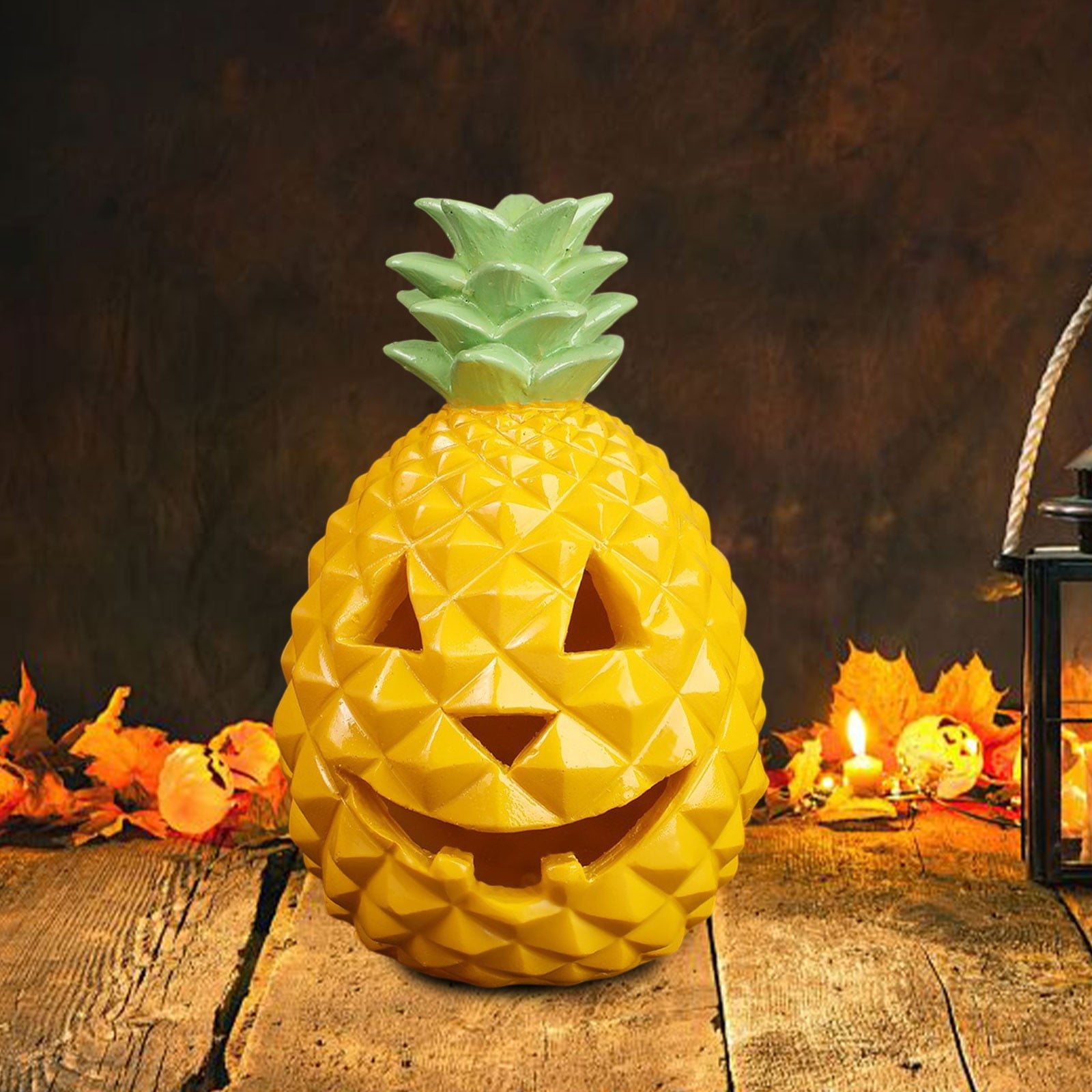 Walmart Summerween Pineapple Jack O Lantern Summer Halloween Pumpkin ...