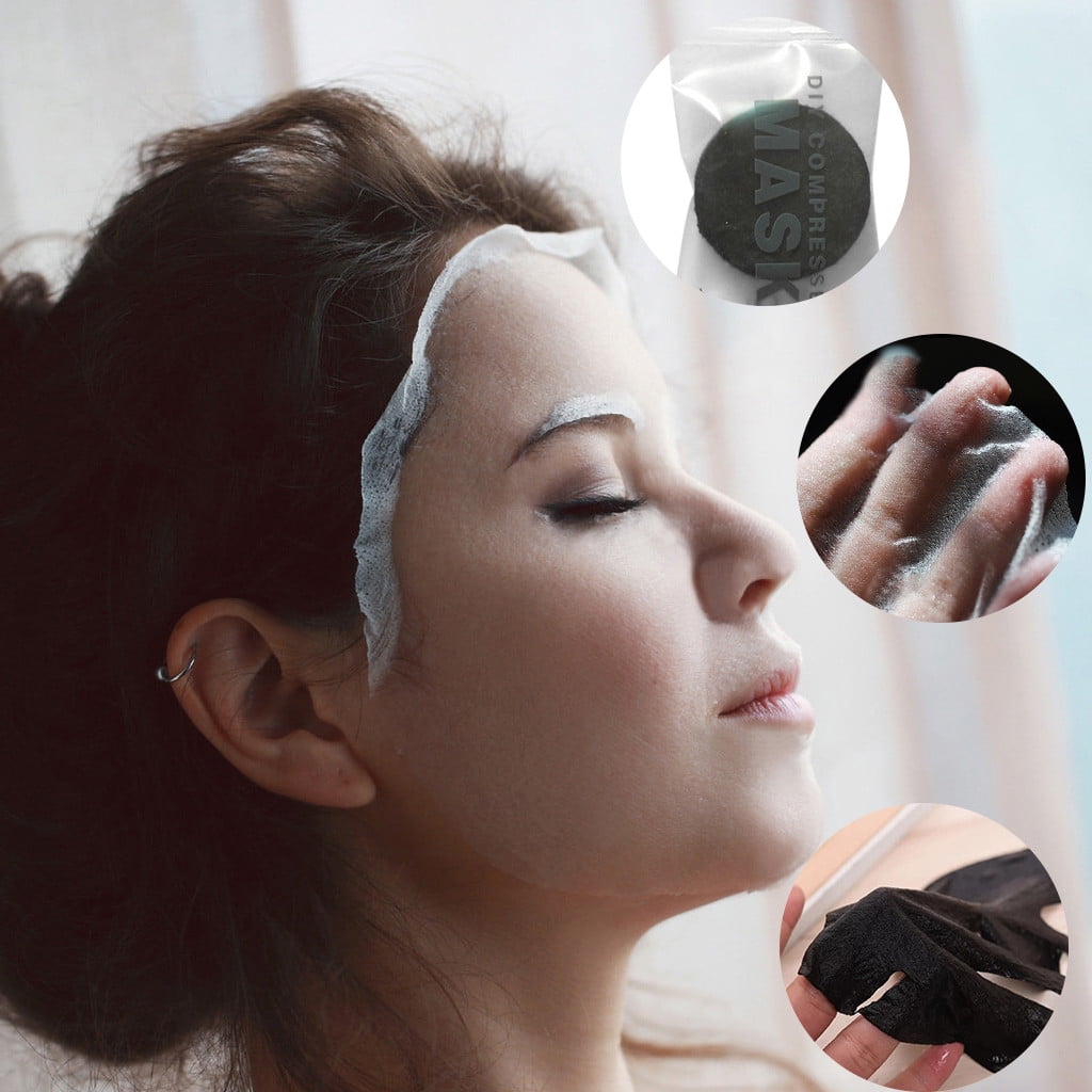 Walmart Week Sales Facial Mask Compressed Facial Mask Sheet Beauty DIY Disposable Mask Paper Natural Cotton By Expuqsift