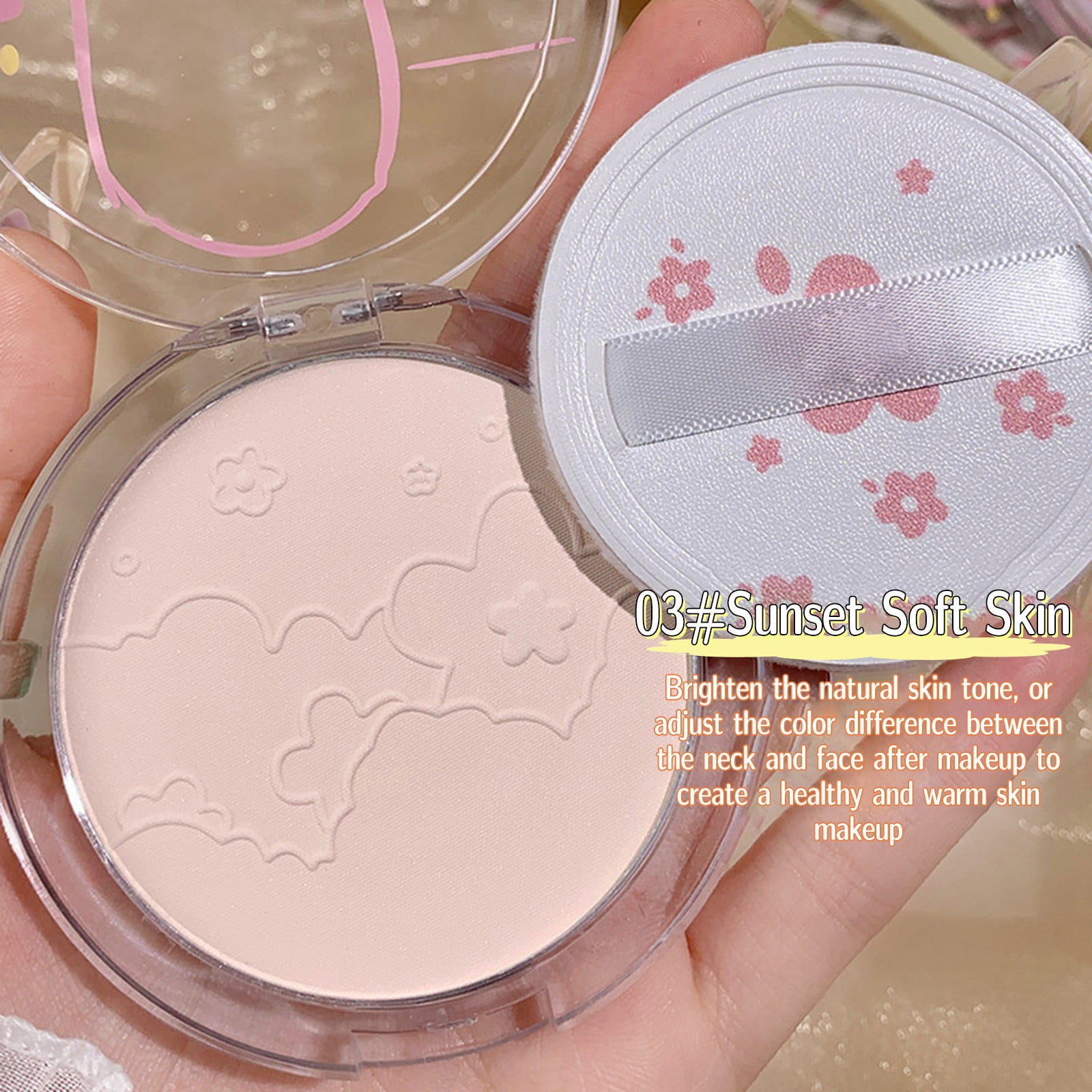 Walmart Week Sales Loose powder,1PCS Repairing Loose Powder Waterproof ...