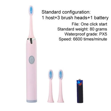 Bdday Electric Toothbrush, Travel Toothbrush with 8 Brush Heads 6 ...