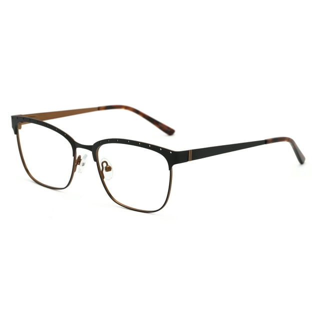 Walmart Women's Eyeglasses, Black/Brown, 53-17-140, with Case HSA/FSA ...