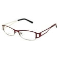 Walmart Women's Eyeglasses, FM9227, Burgundy, 53-16-140, with Case - Walmart.com