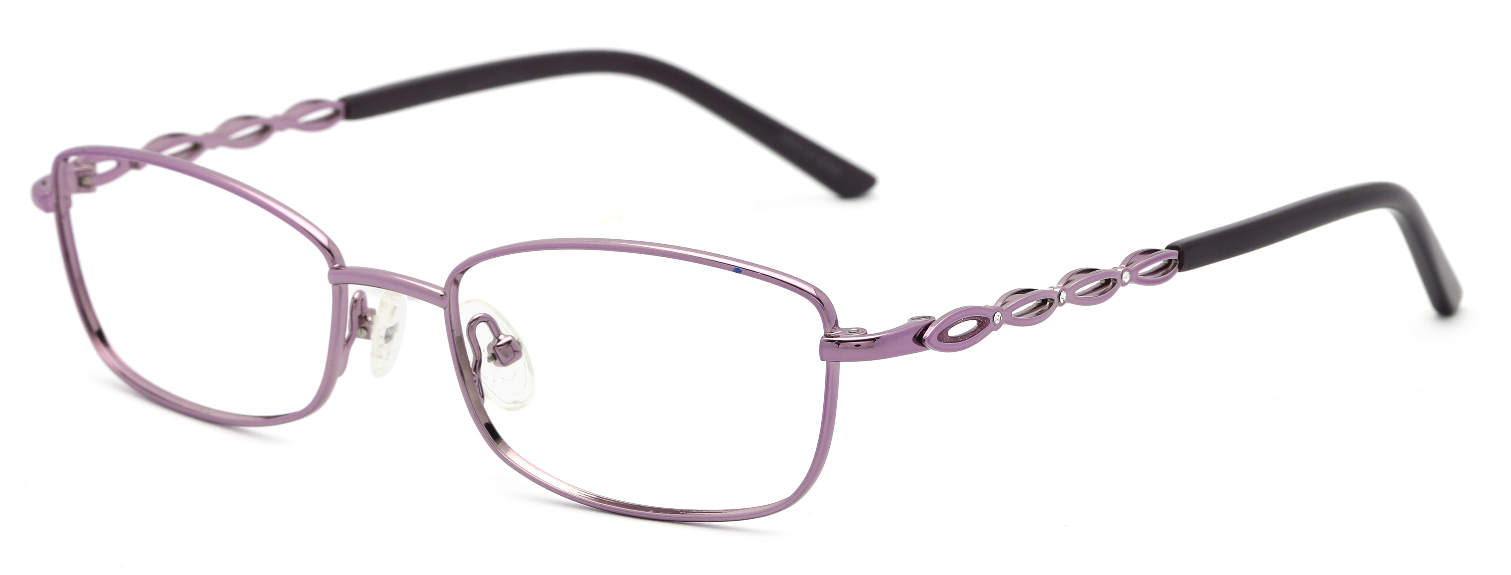 Walmart Women's Eyeglasses, Purple, 51-17-135, with Case - Walmart.com