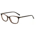 Walmart Women’s Square Eyeglasses, XSLA09A-02, Dark Brown, 53-16-140 - Walmart.com