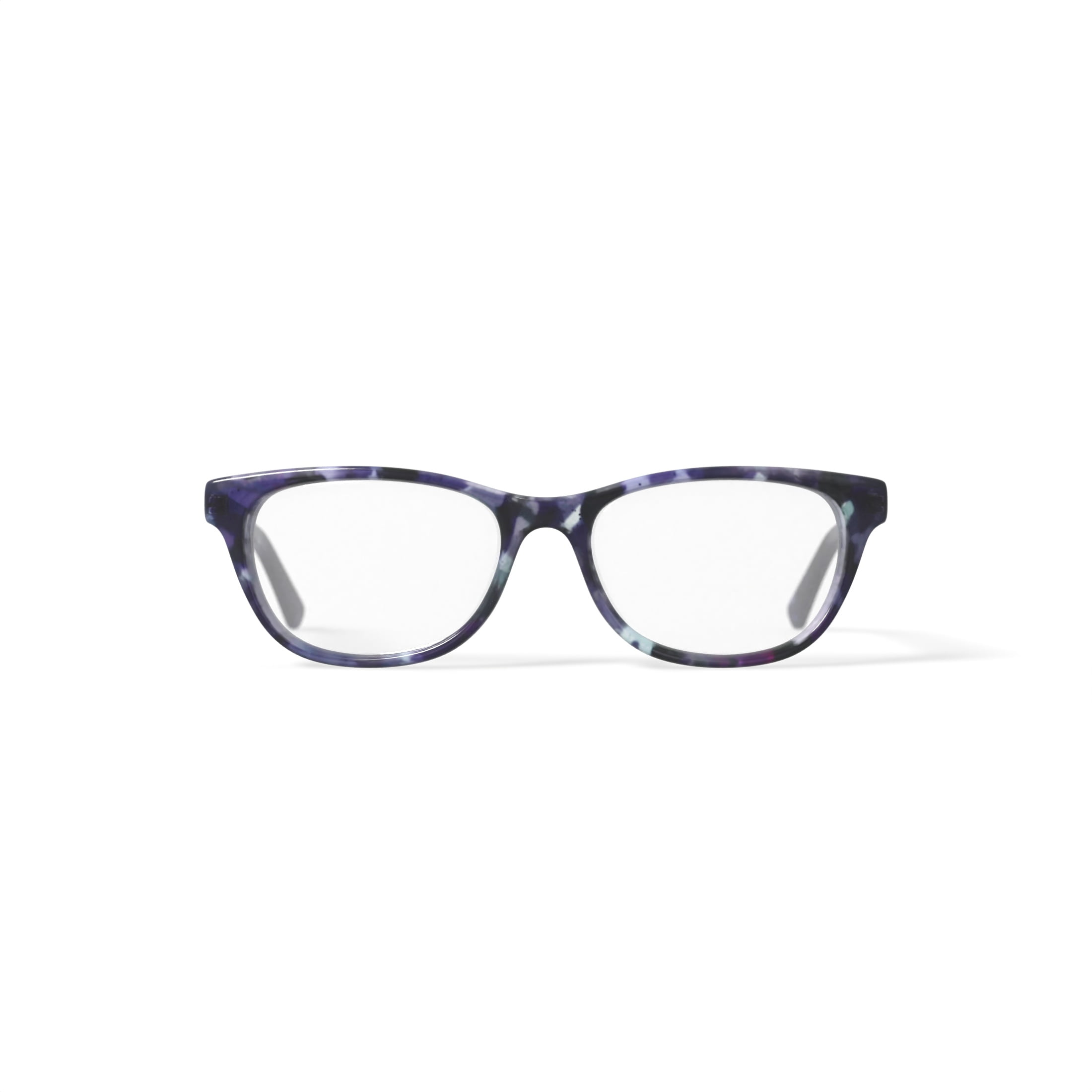 Walmart Youth FM16078 Square Prescription Eyeglasses with Case, Purple ...