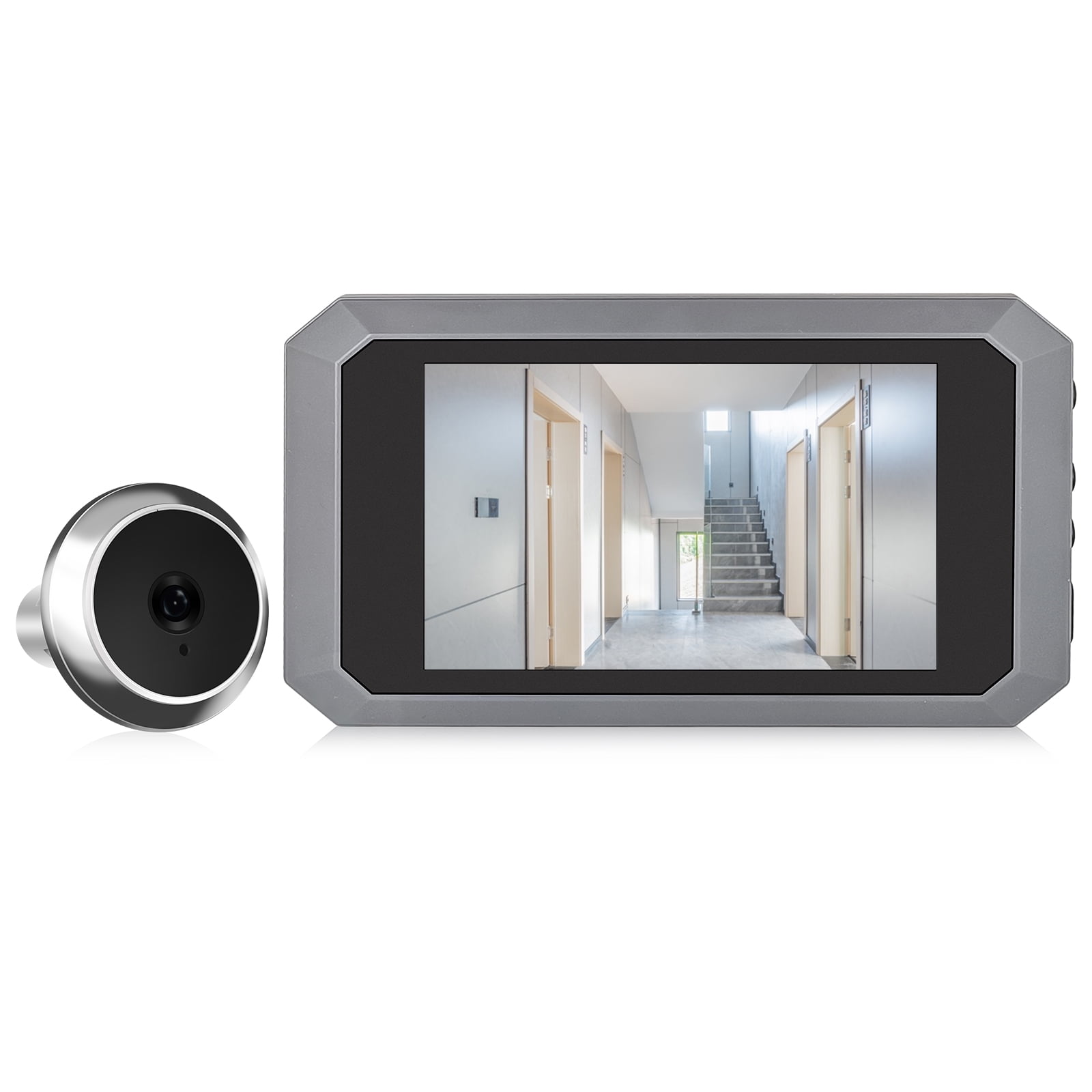 Walmeck Peephole Camera for Apartment Door 2MP LCD Digital Viewer 120 ...