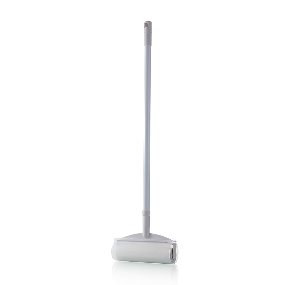 Walmeck Sticky Mop with Extendable Handle Sticky Paper Roller 60 Sheets ...