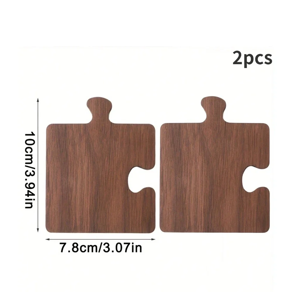Walnut Coaster Log Coaster Restaurant Decor Solid Wood Heat-resistant ...