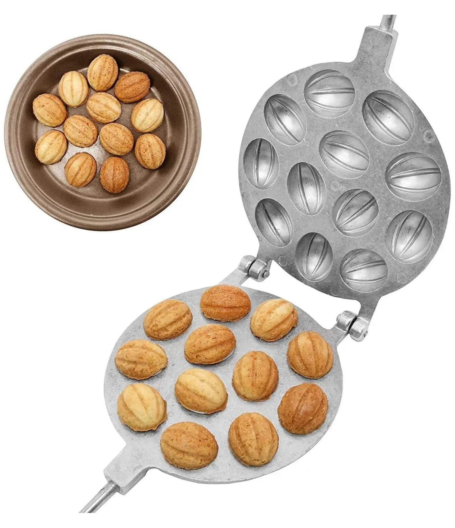 Walnut Cookie Mold Maker 12 - Oreshki Mold Maker - Walnut Cookie Molds ...