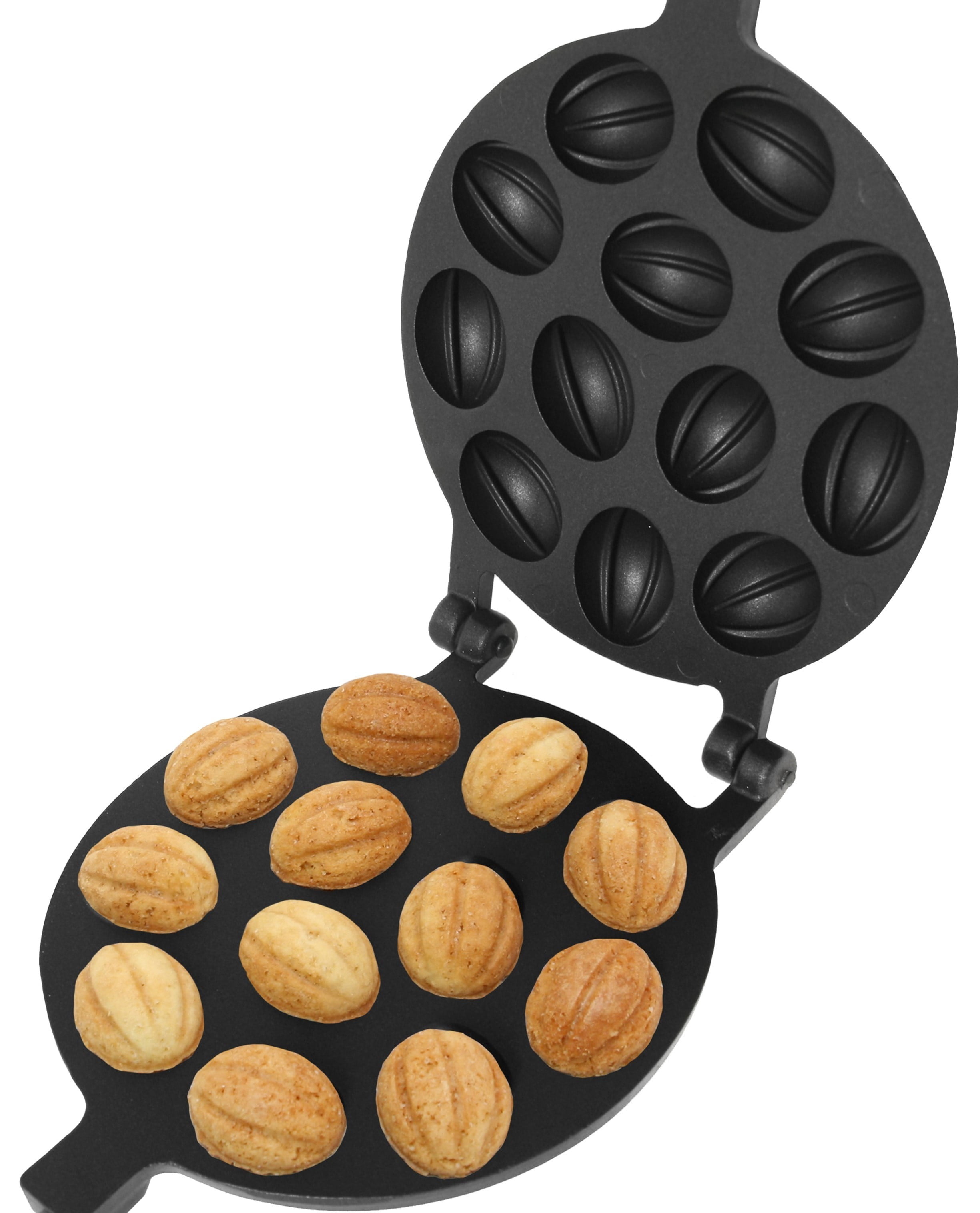 PetriStor Walnut Cookies Baking Mold, 12 Halves Non-stick Pastry ...