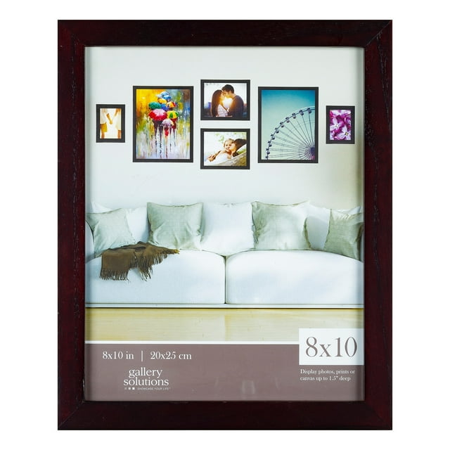 Walnut GALLERY 8x10 frame by Gallery Solutions - 8x10 - Walmart.com