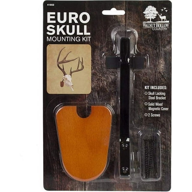 Walnut Hollow Country Euro Skull Mounting Kit - Walmart.com