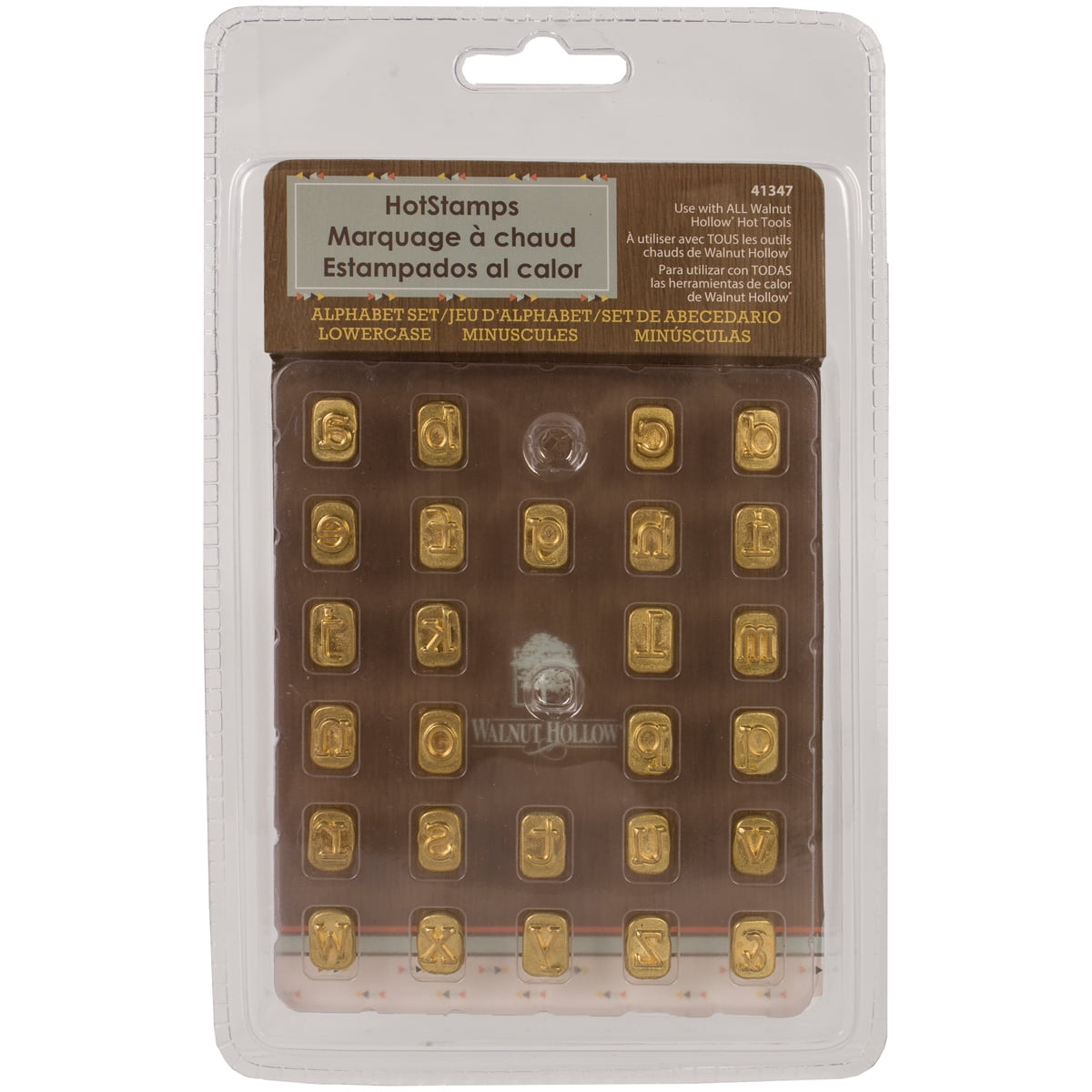 Walnut Hollow Mini Hot Stamps Alphabet Set, Lower Case - Walmart.com