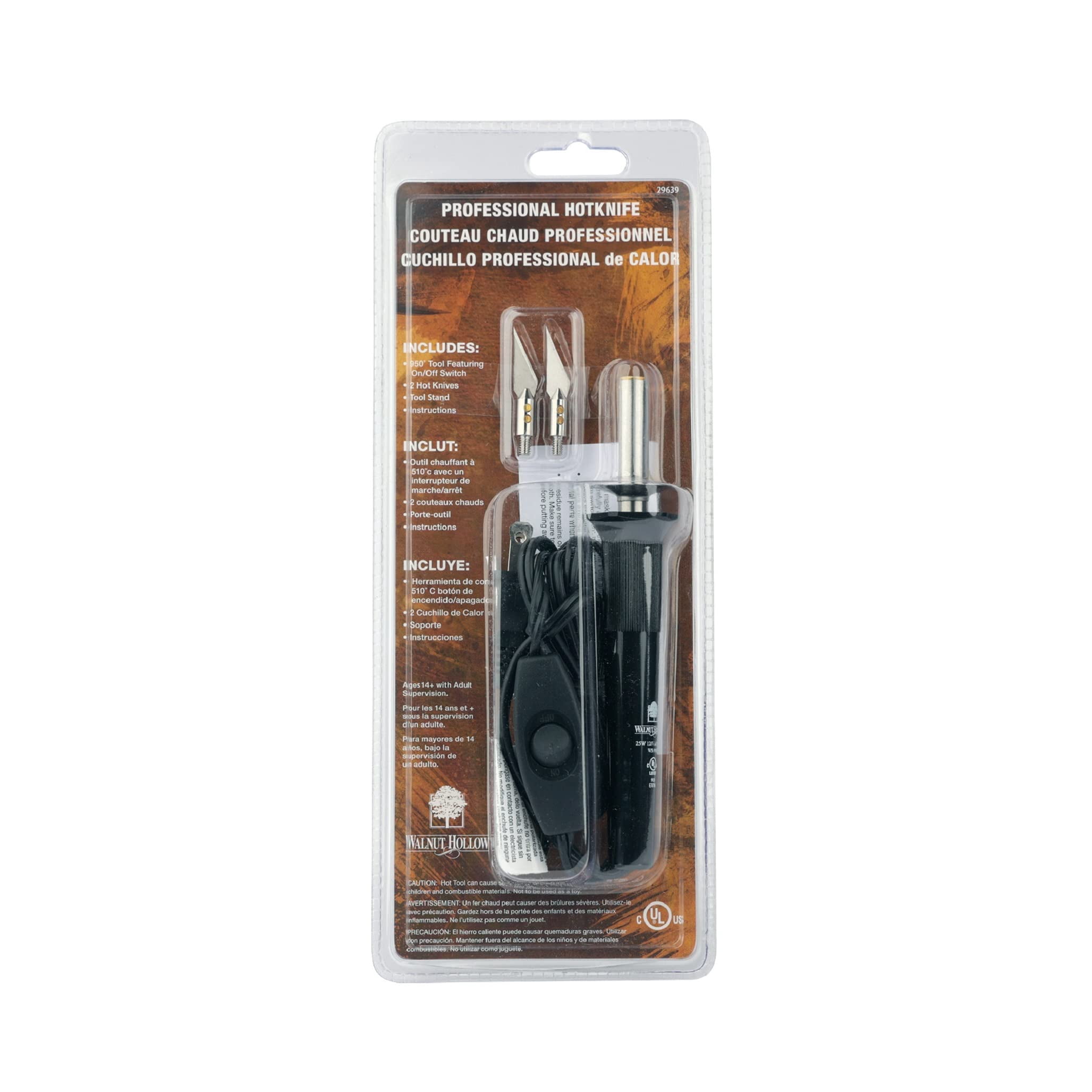 Walnut Hollow Non-Slip Hot Knife Blades, 4 pieces - Walmart.com